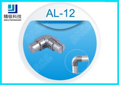 China AL-12 Sandblasting Internal Connector Aluminum Weld Pipe Fittings 90 Degrees Inner Joint for sale