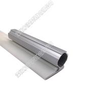China P-2000-E Aluminium Alloy Pipe Acrylic Board Glass Card Slot Pane HDPE In White for sale