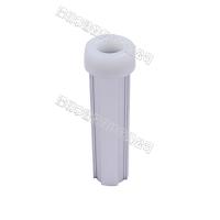 China Durable Aluminum Tubing Joints AL-62 Car Headrest Placement Frame HDPE In White for sale