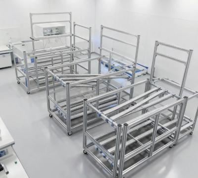 China Separate and combined heavy-duty smooth-turning rack | Special material rack for machining and hardware workshop for sale