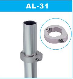 China Heavy Duty Aluminum Tubing Joints Ideal for Warehouse Storage Rack Tote Cart Assembly Line and Production Line Structures for sale