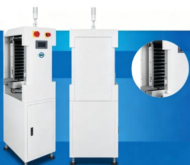 China SMT PCB Conveyor Equipped With PLC Control And Color HMI Interface Enabling Easy Operation And Communication Within PCB Assembly Lines for sale