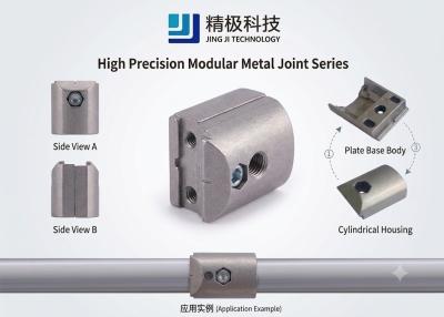 China High Strength Aluminum Tubing Joint 90 Degree Elbow Connector Using Die Casting Technology for sale