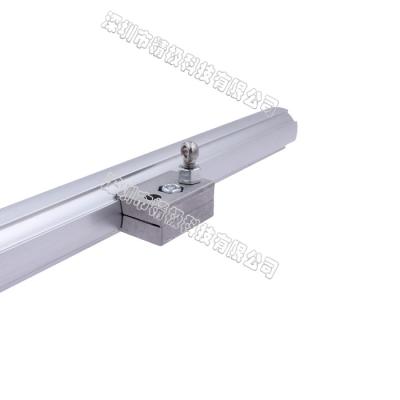 China Connector Aluminum Tubing Joints AL-70 Sliver Color For Warehouse Rack ADC-12 Casting for sale