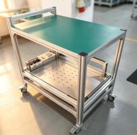 China MGX‑A Aluminum ESD Mobile Trolley, Anti‑Static Work Cart for Factory Workshop, Smooth Rolling Lockable Casters, Custom Sizes Available for sale