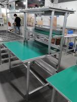 China Aluminum Profile ESD Lean Workstation with Flow Roller Rack for sale