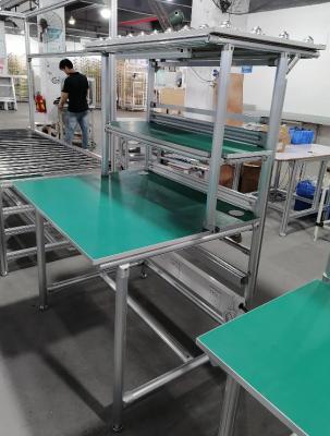 China Aluminum Profile ESD Lean Workstation with Flow Roller Rack for sale