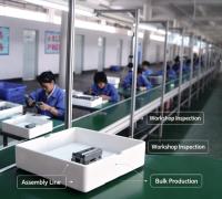 China ESD Anti-Static Belt Conveyor Assembly Line Workbench For Electronic Workshop for sale