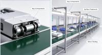 China ESD Anti-Static Belt Conveyor Assembly Line Workbench For Electronic Workshop for sale