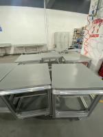 China Industrial Pipe Workbench with Aluminum Alloy Tube Frame for sale
