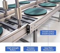 China Roller Conveyor Line, Anti-static Belt Roller Assembly Conveyor for Workshop Production Line for sale