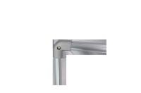 China Pipe Rack AL-2 Aluminium Tube Connectors Female / Claw Attended Mode Silvery Color for sale