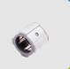 China Anodizing Silver Outer Aluminum Tubing Joints Connectors AL-18-B Without Slot for sale