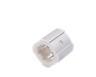China Andoic Oxidation Surface Aluminum Tubing Joints AL-18-A Outer Connectors Anodizing Silver for sale