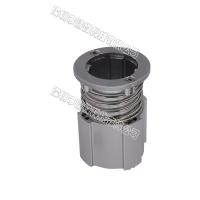 China AL-57 Anodizing Female Aluminum Tubing Connectors Fitting Joint Of Pipe Rack System for sale