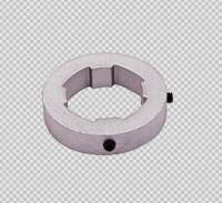 China AL_19 Anodizing Silver Outer Aluminium Tube Joiners Connect Two Pipes Die Casting for sale