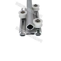 China Three Roller Slider Female Aluminum Alloy Connector AL-89 For Production Line for sale