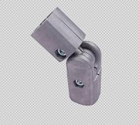 China Die Casting Anodizing Silver Aluminum Pipe Joints AL-30 for sale
