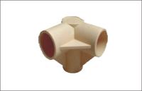 China Dia 28mm ABS Plastic Pipe Joints Plastic Tubing Fittings For Lean Pipe System for sale