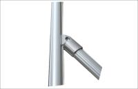 China 45 Degree Reusable Aluminum Square Tubing Joints With Oxidation Surface Treatment for sale