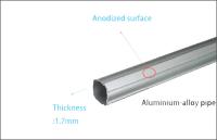 China OD 28mm Aluminium Alloy Pipe for sale