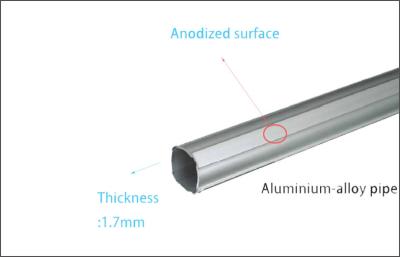 China OD 28mm Aluminium Alloy Pipe for sale