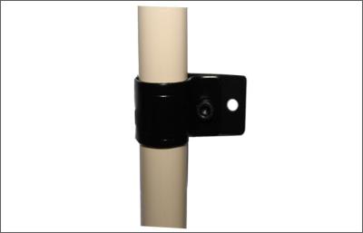 China Black Metal Steel Pipe Flexible Connectors , Black Pipe Clamp Joints In Pipe Racking for sale