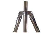 China Eco - Friendly Chrome Pipe Connectors Dia 28mm Pipe Fittings Black for sale