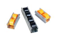 China Durable Anti - Static Flow Sliding Door Bottom Track For Lean Pipe Rack Storage for sale