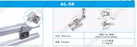 China Silvery Joints Lightweight AL-58 Aluminum Tube Connectors for sale