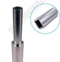 China Alloy AL-43D Material 6063-T5 Aluminium Tube Joints Andoic Oxidation for sale