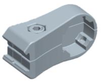 China ADC-12 Silvery Joints Aluminum Tube Accessories AL-59 for sale