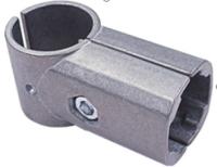 China Composite aluminum pipe joint 28mm pipe material zinc alloy for sale