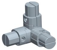 China AL-36 Alloy ADC-12 Aluminum Tubing Connector 28mm Tube for sale
