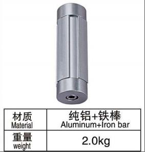 China AL-77C ISO9001 Metal Pipe Connectors Aluminum Iron Bar Clump Sandblasting for sale