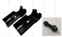China 2.5mm thickness spcc steel metal pipe fittings with electrophoresis surface treatment for industrial pipe rack systems for sale
