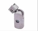 China 360 Degree Rotation AL5 Casting Aluminum Pipe Joints Anodizing Silver for sale