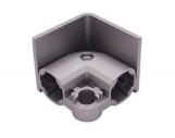 China Dark Gray Aluminum Pipe Joints Al37 Smooth Surface For Castors for sale