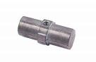 China Smooth Surface Al14 Aluminum Pipe Joints Zinc Alloy Round for sale