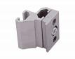 China Anodizing Alloy Double Sides Aluminum Tube Joints Al16 Connector for sale