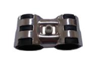 China Flexible Metal Chrome Pipe Connectors , 2.5 Mm Thickness SPCC Steel for sale