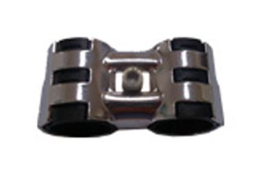 China Flexible Metal Chrome Pipe Connectors , 2.5 Mm Thickness SPCC Steel for sale