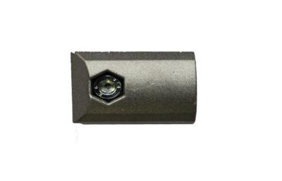 China Dia 28mm Aluminum Tubing Connectors , Female Claw Tee Type Outer Connector for sale