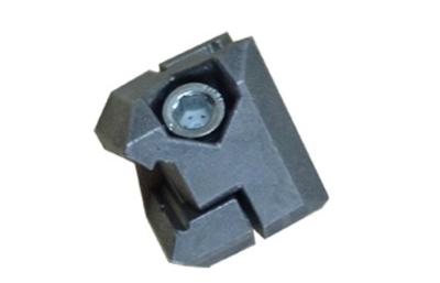 China Flexible Claw Cross Aluminum Tubing Joints With Die Casting For Pipe Rack for sale