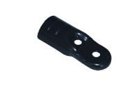 China Plastic Coated Metal Pipe Joints For Roller Track , Black Electrophoresis Pipe And Joint for sale