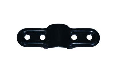 China Black Coated Metal Pipe Joint For FIFO Racking System , 2.5mm Thickness SPCC Steel for sale