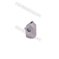 China ADC12 Aluminum Tube Fitting AL-3 45 Degree External Fixing Support for sale