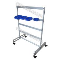 China 120kg Aluminum Alloy Pipe Work Bench Mobile Standard Custom Design for sale
