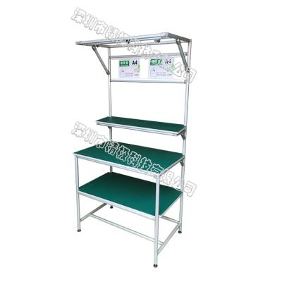 China Aluminum Alloy Light Pipe Workbench 120kg Loading Movable convenient for sale