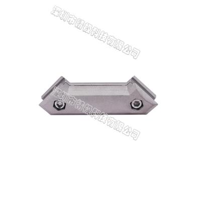 China AL-4 ADC-12 Aluminum Tubing Joints Reinforced Silvery White Color for sale